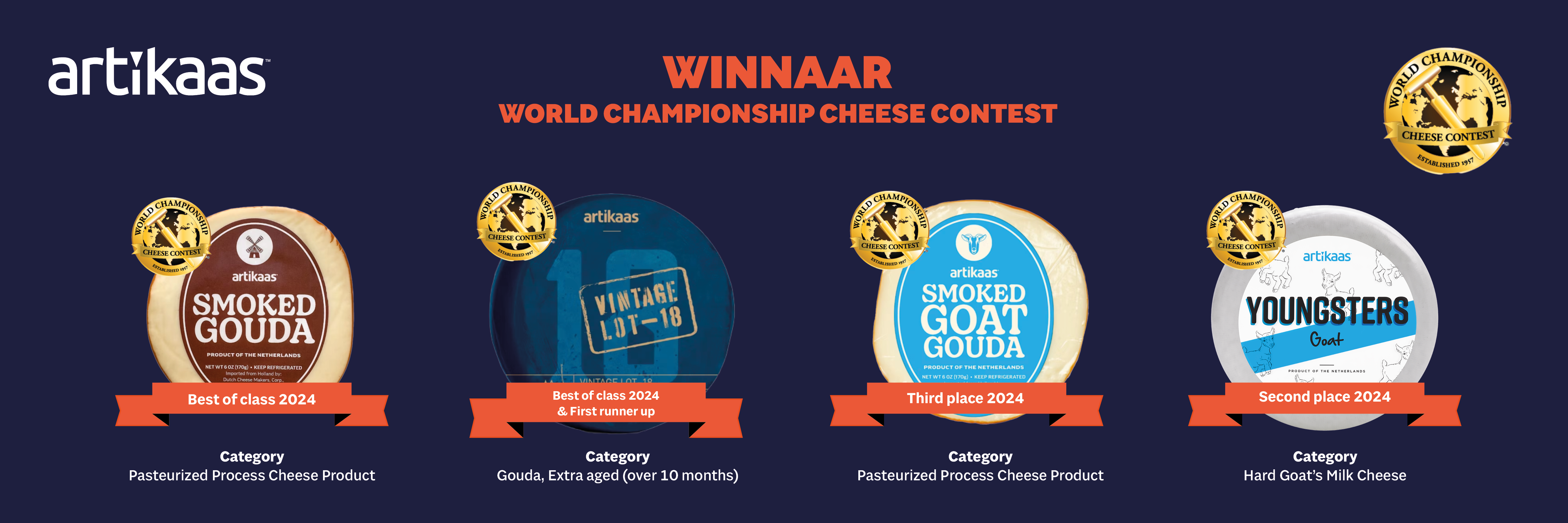 Royal A-ware produces the second-best cheese in the world | Royal A-ware
